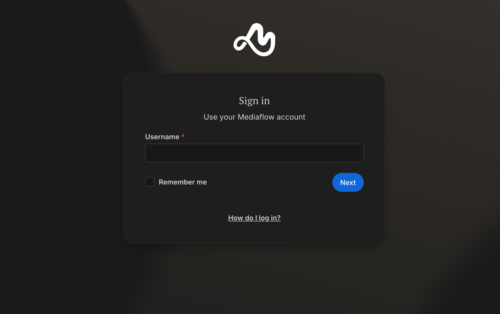 Logga in – Mediaflow Kunskapsbank